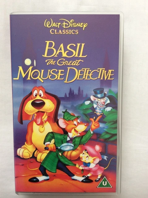 BASIL THE GREAT Mouse Detective (VHS/ 1995) PAL £2.85 - PicClick UK