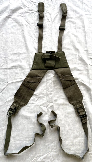 BRITISH MILITARY ISSUE Olive Green 58 Pattern Webbing Shoulder Yoke ...