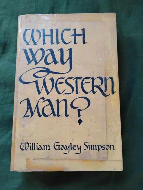 WHICH WAY WESTERN Man?, by Simpson SOFTCOVER (NA 1978) £74.58 - PicClick UK
