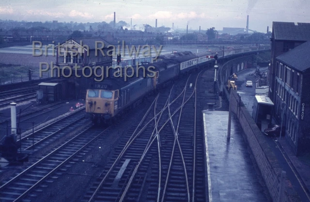 35MM SLIDE BR British Railways Diesel Loco 2Class 50 at Carlisle No 4 ...