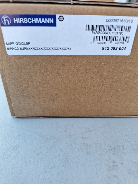 BELDEN HIRSCHMANN MIPP-GD-2L9P 12 Port OM3 LC Modular Industrial Patch ...