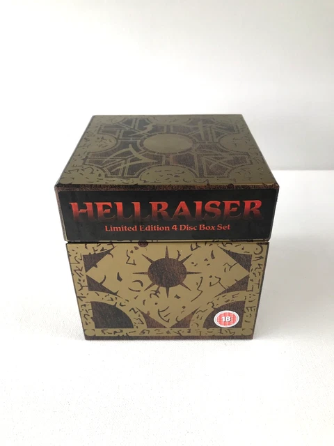 HELLRAISER LIMITED EDITION Puzzle Box 3 Movie DVD Set 1987 Clive Barker Pinhead £23.55 - PicClick UK