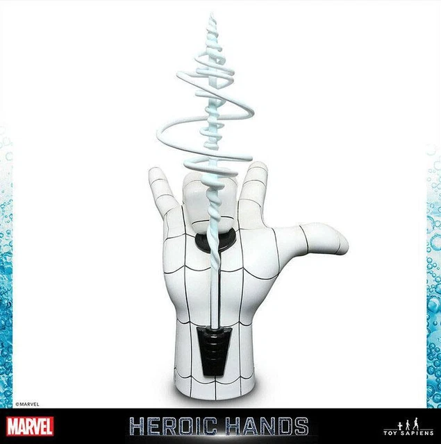 MARVEL HEROIC HANDS Life-size Statua -1c Spider-man Negative Zone 26 Cm ...