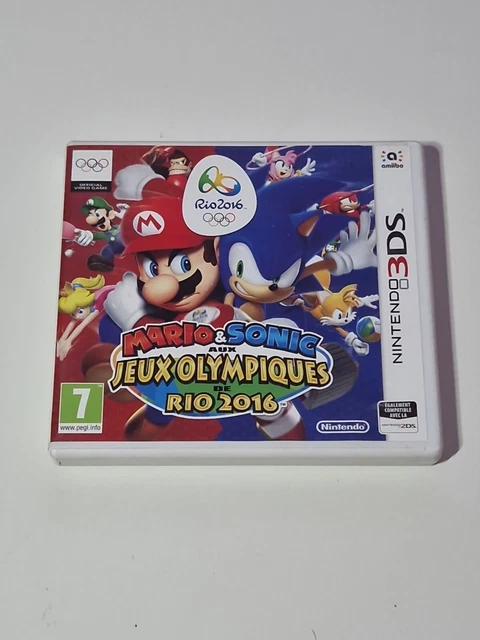 MARIO & SONIC Aux Jeux Olympiques De Rio 2016 - Nintendo 3DS EUR 10,90 ...