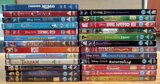 25 DISNEY PIXAR DVDs - Collection - Joblot - Bundle £19.99 - PicClick UK