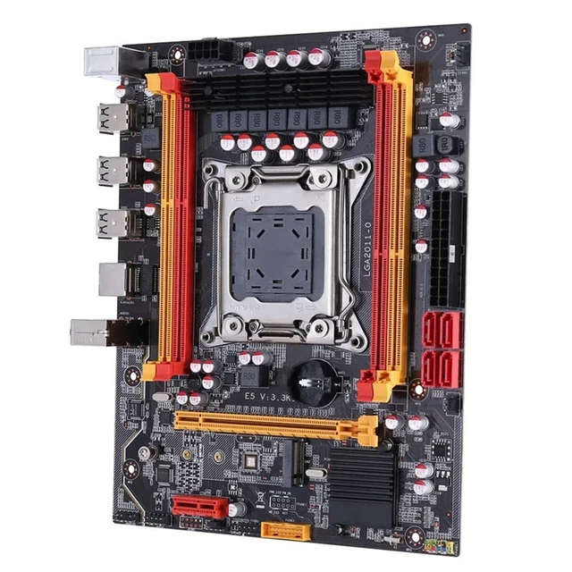 X79 CHIP DESKTOP Computer Motherboard DDR3 Memory LGA2011 Pin E5 ...