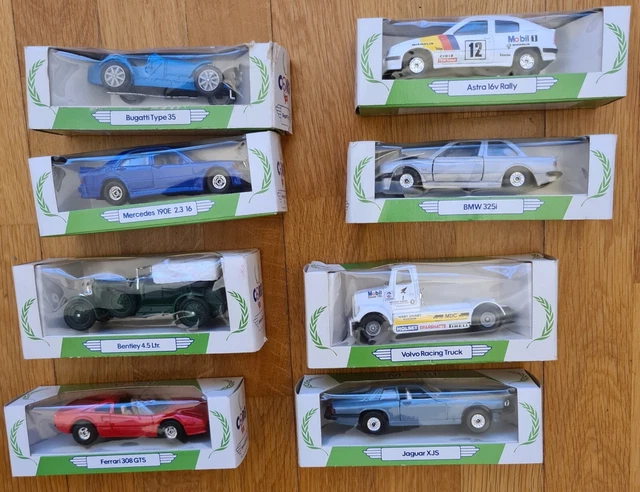 VINTAGE SET OF 8 1980s Corgi Mobil Performance Car Collection Models £ ...