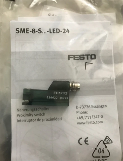 PROXIMITY SWITCH 1PC Festo SME-8-SL-LED-24 af EUR 60,83 - PicClick FR