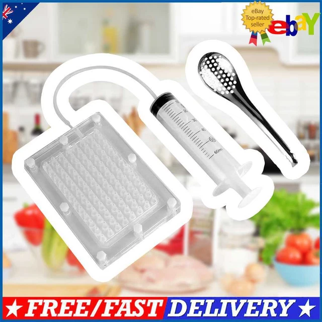 CAVIAR SPHERIFICATION TOOL with Spoon Dropper Gastronomy Kit Kitchen ...