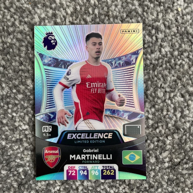 PANINI ADRENALYN XL Premier League 2024 Excellence Card Gabriel Martinelli £13.09 - PicClick UK