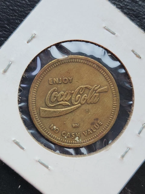 ENJOY COCA-COLA CIRCUS Playland Crystal Lake Video Game Arcade Token ...