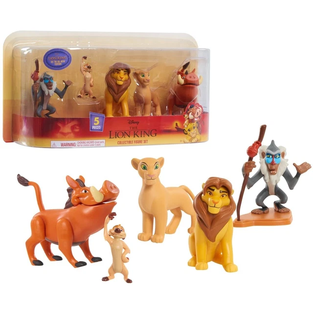 DISNEY THE LION King 5-Pack Collector Figures Set - Perfect Xmas Gift £ ...