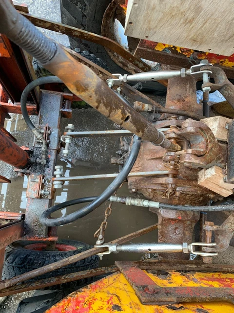 TRACTOR THREE POINT linkage forklift attachment, digger dumper look £ ...