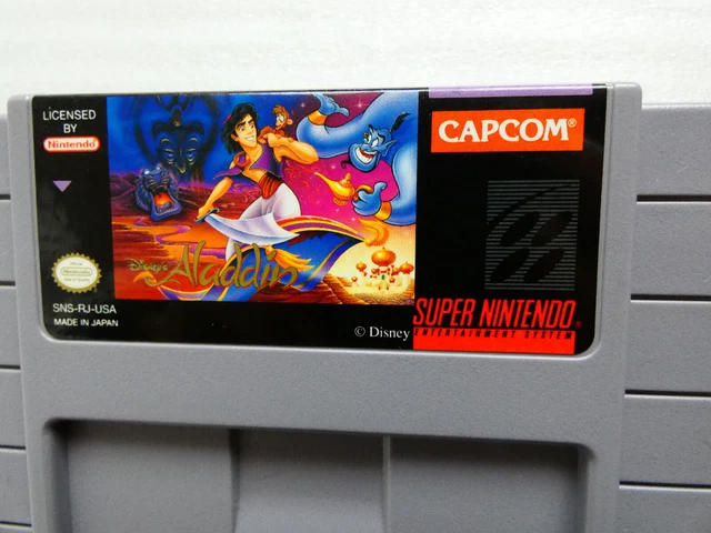 JEU SUPER NINTENDO : Disney’s Aladdin - Snes USA Fah Pal EUR 19,90 ...