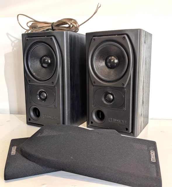 MISSION 731 - Pair of 2 Way Reflex Bookshelf Speakers In Black - Very Good Cond. £44.99 ...