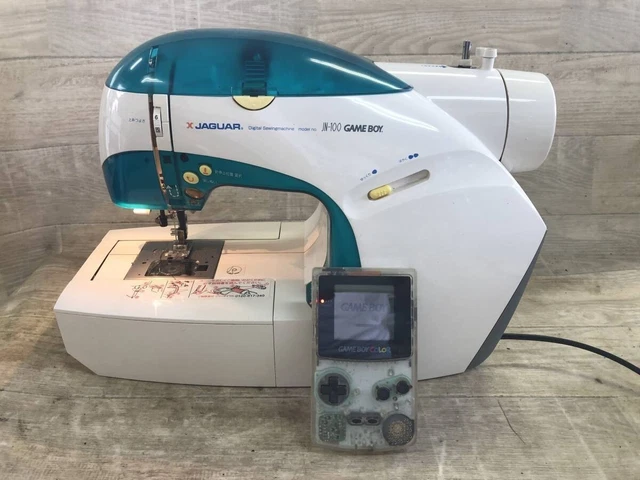JAGUAR JN-100 RAKU x RAKU MISHIN Game Boy Sewing Machine CGB-001 Used £ ...