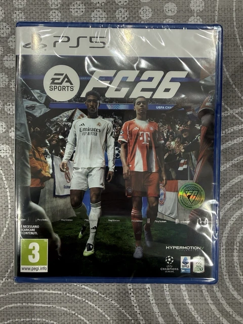 PS5 EA SPORTS Fc 26 Fifa 2026 Playstation 5 Pal Eu Italiano Nuovo Dvd ...