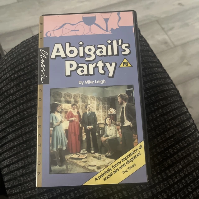 ABIGAIL'S PARTY VHS Tape in Good Condition £3.31 - PicClick UK