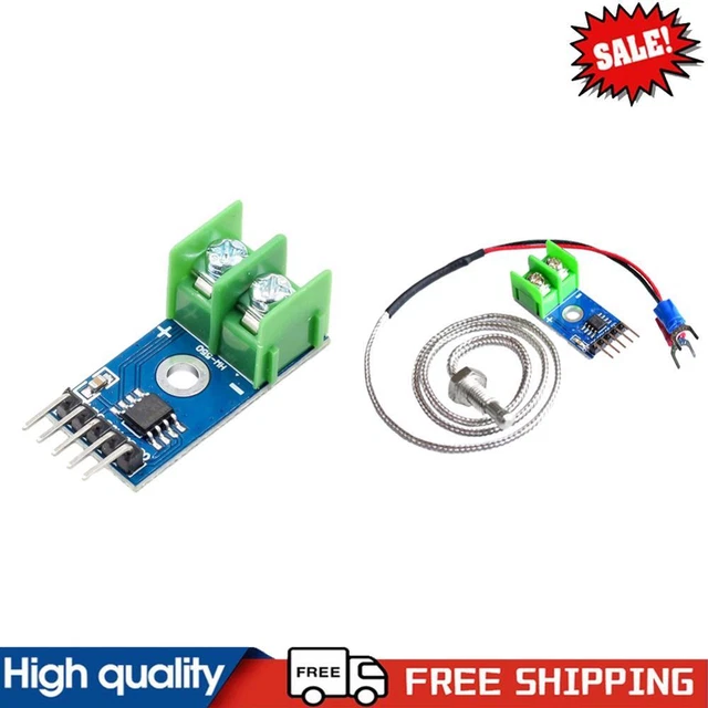 MAX6675 TEMPERATURE SENSOR Board SPI Interface K Type Thermocouple ...