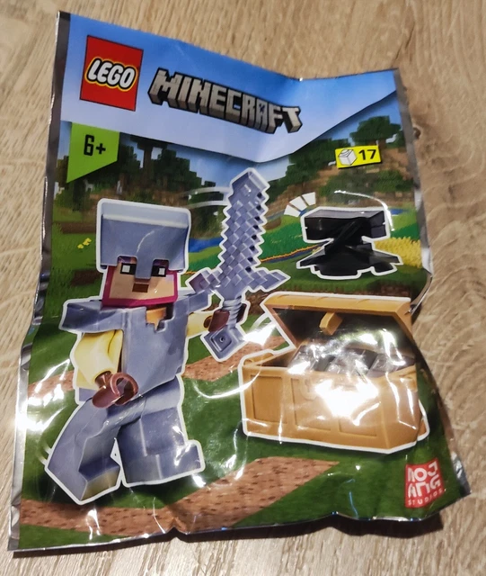 SACHET POLYBAG LEGO Minifigure Figurine Minecraft 662309 Le Chevalier ...