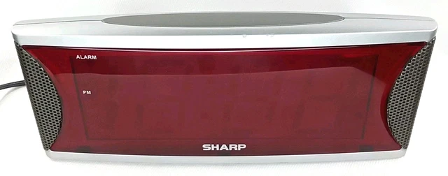 VINTAGE TECH SHARP Digital Alarm Clock Model No. SPC056D 1980s $48.28 ...