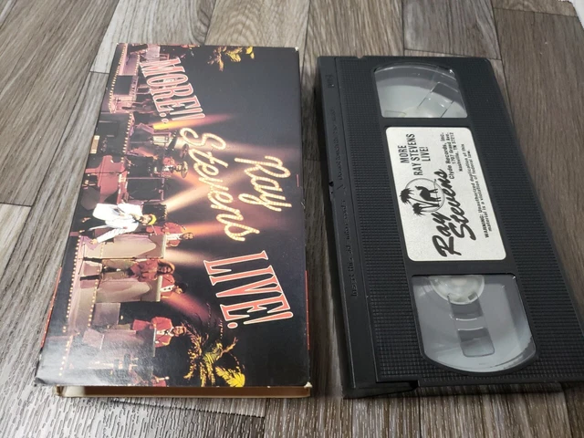 RAY STEVENS LIVE! (VHS) Comedy Tested Works £8.22 - PicClick UK