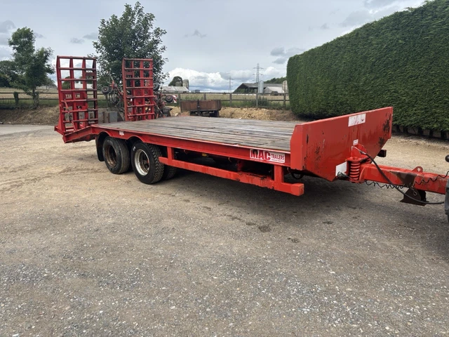 LOW LOADER TRAILER tractor £5,500.00 - PicClick UK
