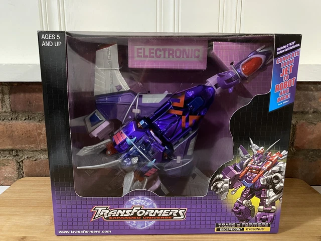 CYCLONUS TRANSFORMERS EXPANDED Universe MISB 2002 OTFCC Botcon MINT ...