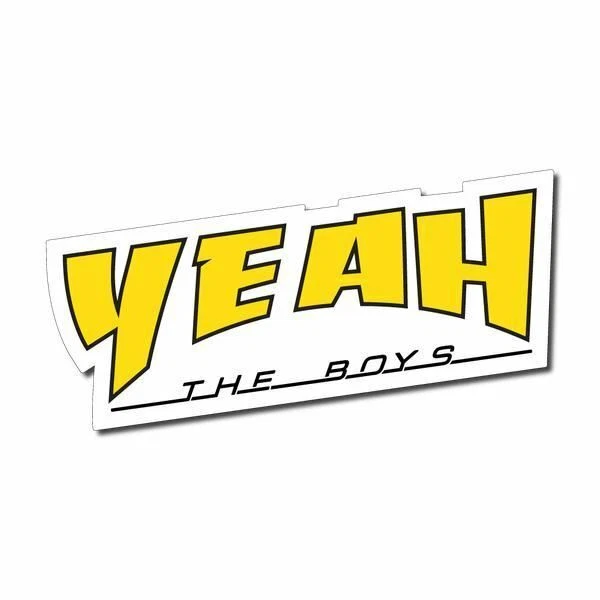 YEAH THE BOYS - Thrasher Sticker / Decal - Vinyl Car Window Laptop $10. ...