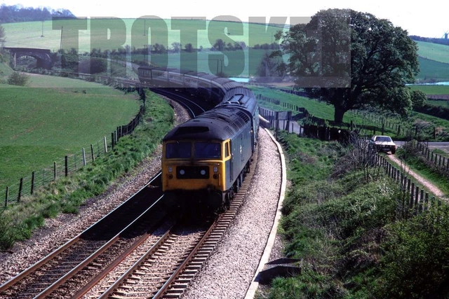 35MM SLIDE BR British Rail Diesel Loco Class 47 47477 Crofton 1981 Original £3.99 - PicClick UK