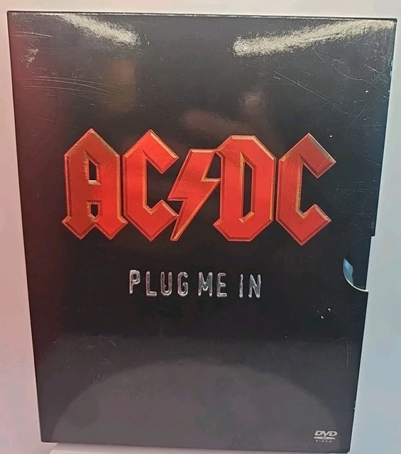 AC/DC PLUG ME In (DVD, 2 Disc Set, Region 0 / All) With Slipcover & 2 ...
