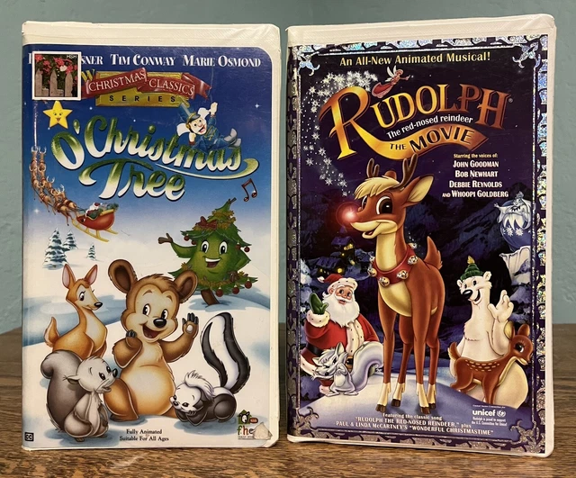 CHRISTMAS VHS LOT ~ Rudolph The Red Nose Reindeer Movie & O’Christmas ...