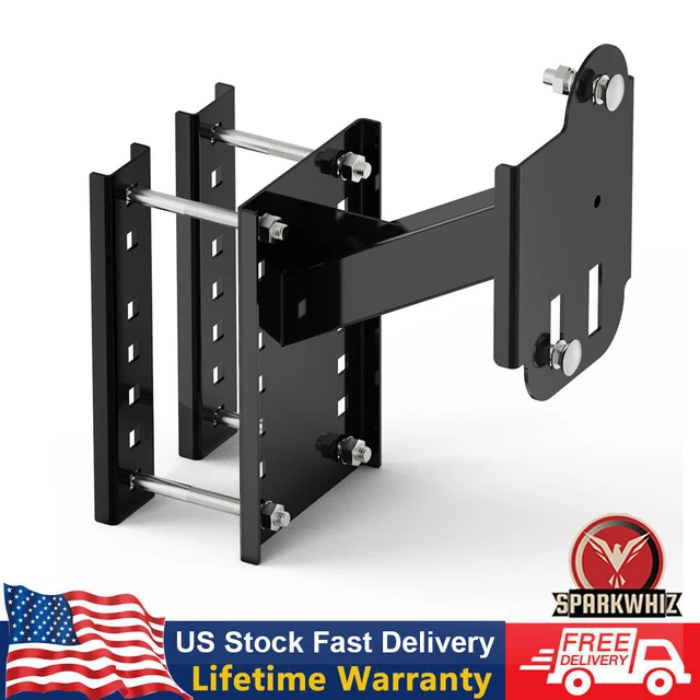 HEAVY DUTY SPARE Tire Carrier Trailer Wheel Mount Bracket for 4 & 5 & 6 ...