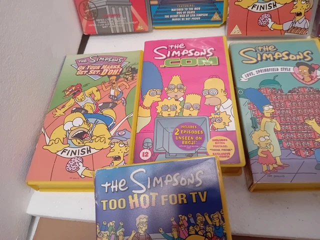 THE SIMPSONS VHS VIDEO BUNDLE x 7 £10.00 - PicClick UK