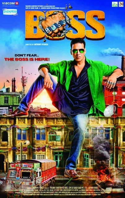 BOSS. FILM MIT Akshay Kumar. Originale Shemaroo DVD. Der Film + The ...