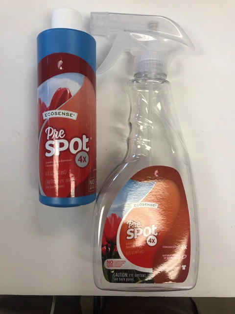 MELALEUCA ECOSENSE PRESPOT 4X Laundry Stain Remover 8oz + Mix/ Spray ...