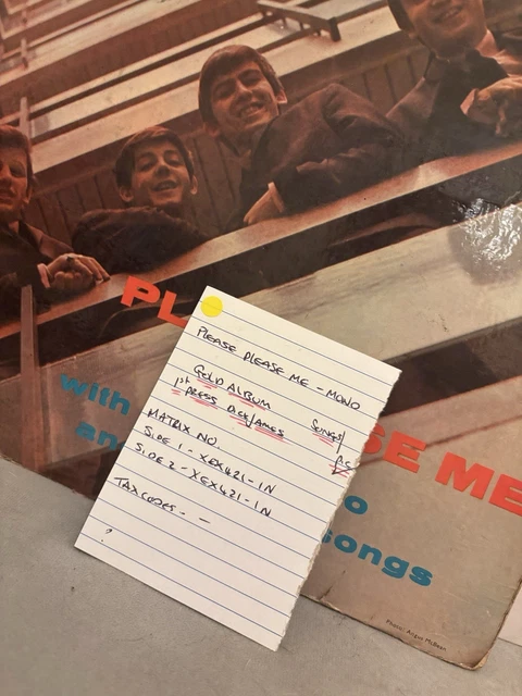 THE BEATLES PLEASE Please Me: Mono Black And Gold Label No Date £198.30 ...