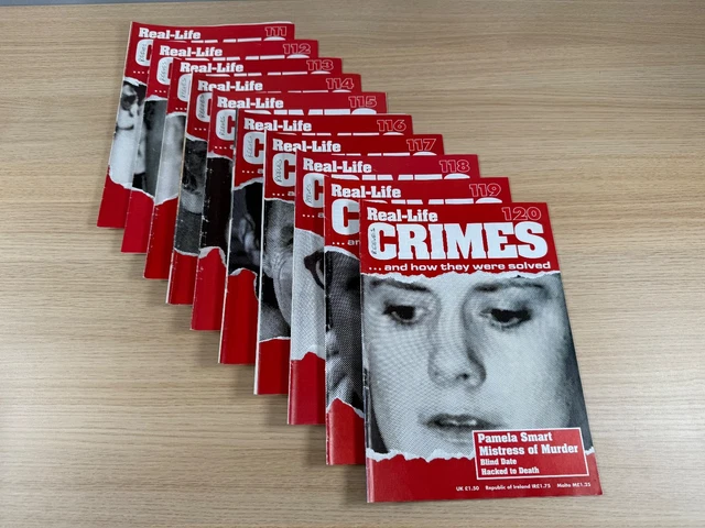 REAL-LIFE CRIMES... AND How They Were Solved Magazines #111-120 Bundle ...