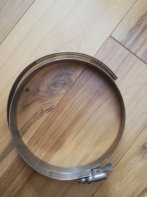 370-400MM GENUINE JUBILEE® High Torque Hose Clamp Clips Stainless Steel ...