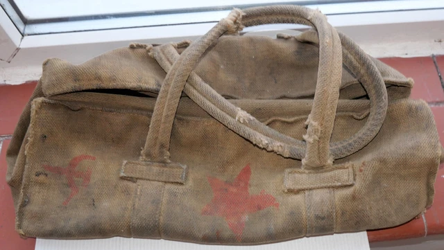 GENUINE SOVIET/RUSSIA MILITARY Tool Bag WW2, Red Army Star Canvas ...