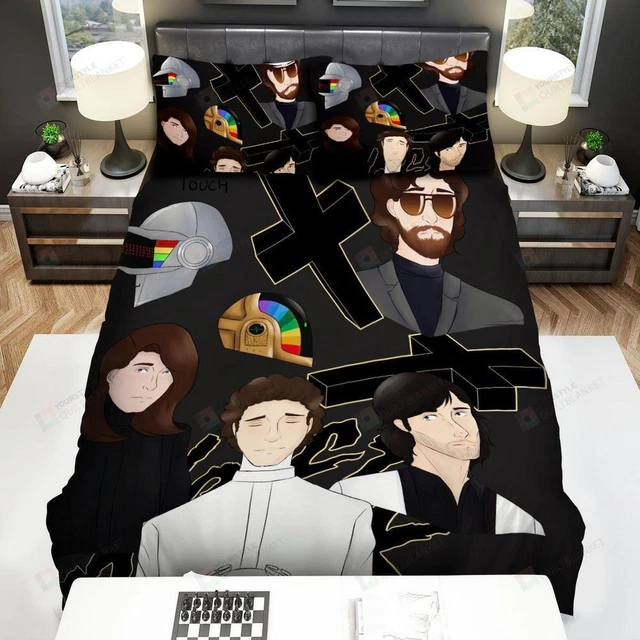 JUSTICE BAND VECTOR Art Quilt Duvet Cover Set Doona Cover Queen Kids ...