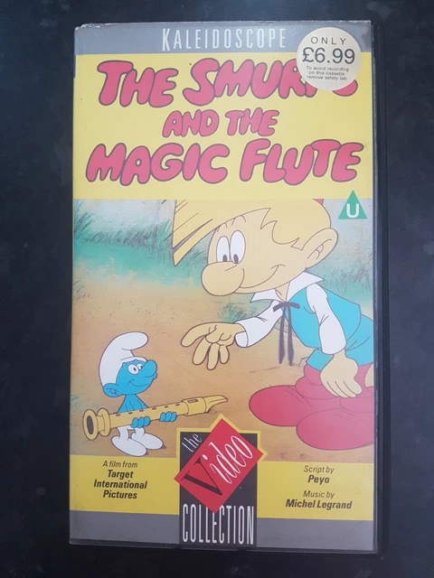 THE SMURFS AND The Magic Flute -VHS Cassette Tape -1985 £9.99 - PicClick UK