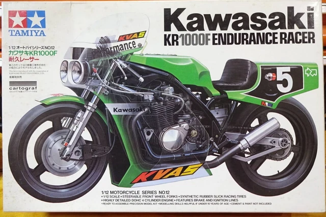 TAMIYA 1/12 KAWASAKI KR1000F Endurance Racer Cartograph Decal EUR 107 ...