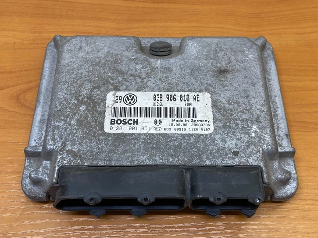 VOLKSWAGEN GOLF MK4 1.9 Tdi Engine Control Module Unit 038906018ae ...