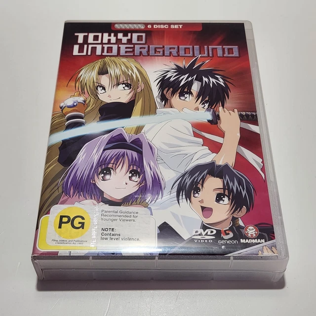 TOKYO UNDERGROUND: COMPLETE 6x DVD Series PAL Region 4 Anime Manga ...