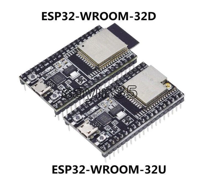 ESP32 WROOM 32D WROOM 32U DevKitC ESP32 Development Board Wireless Module DIY £5.03 - PicClick UK