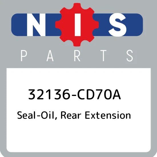 32136-CD70A NISSAN SEAL-OIL, rear extension 32136CD70A, New Genuine OEM ...