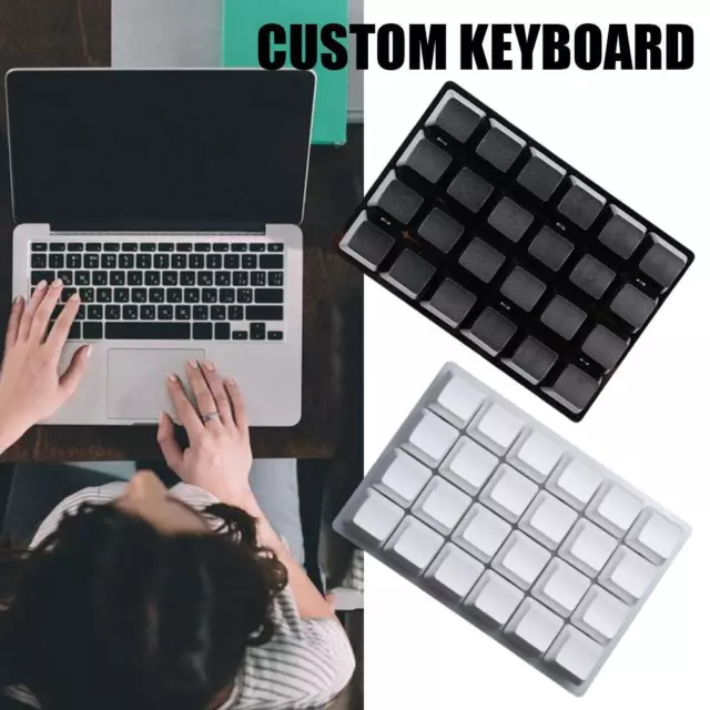Programmable Keyboard Hot Swappable Rgb 24 Key Keypad Macro Support