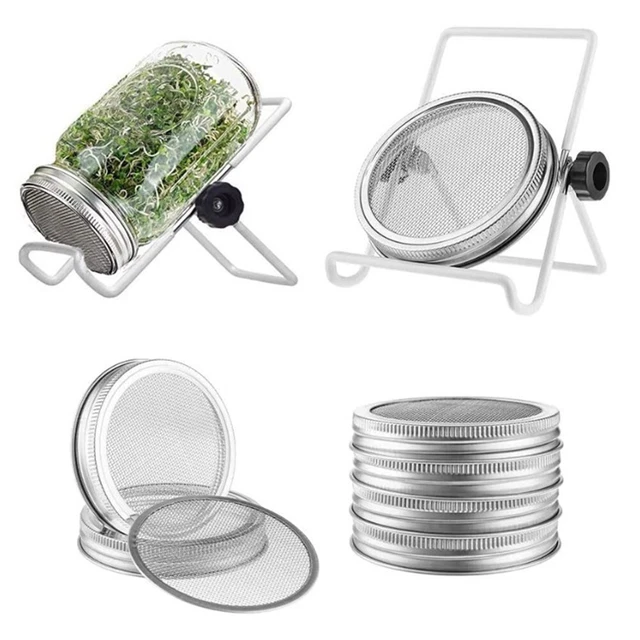KIT PRATIQUE ET sain pour la germination supports en acier inoxydable 6 ... KIT PRATIQUE ET sain pour la germination supports en acier inoxydable 6 ...