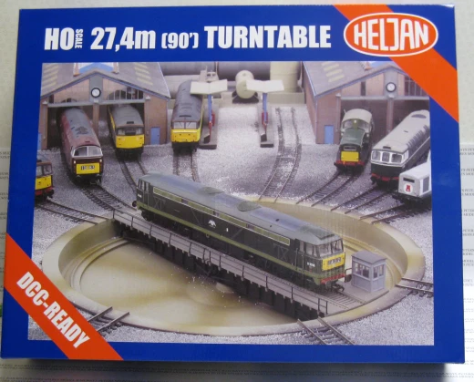 HELJAN 89121 HO SCALE 27.4M (90) DCC TURNTABLE (80 in OO Gauge) £359.00 ...